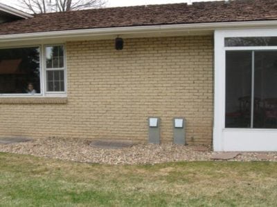 Brick Cut Out Window Installation Gallery - Denver Windows
